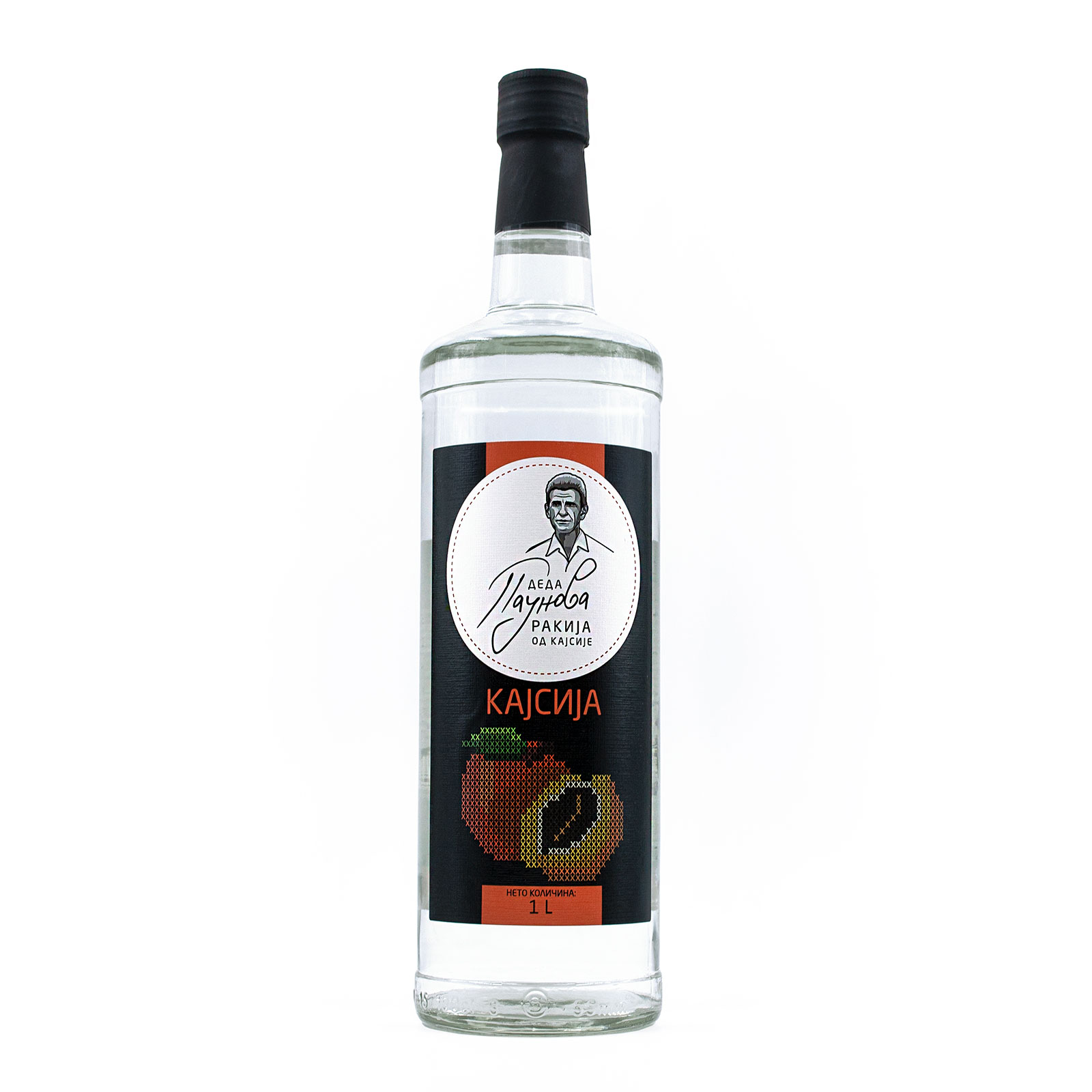 Deda Paunova rakija - Kajsija 1l - Fairplay019