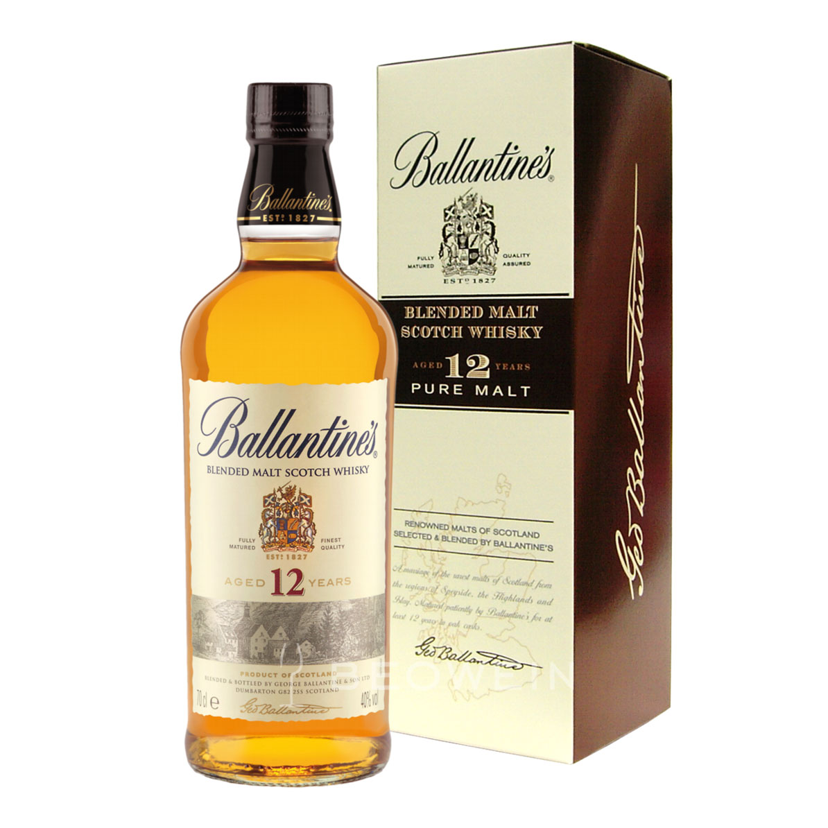 Ballantine's Malt 12 Year Old - 0,7l - Fairplay019
